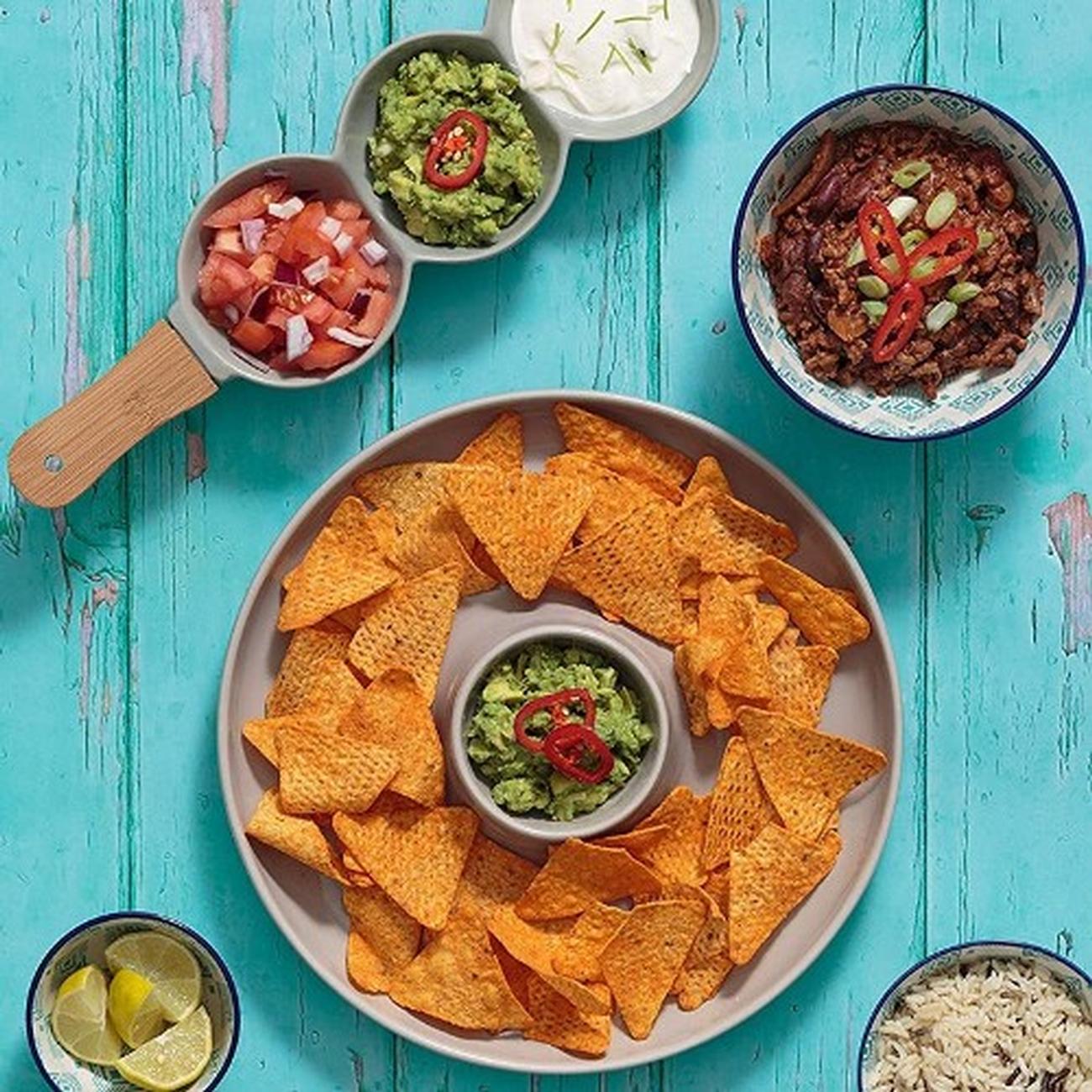 Typhoon World Foods Chip & Dip Bowl Grey