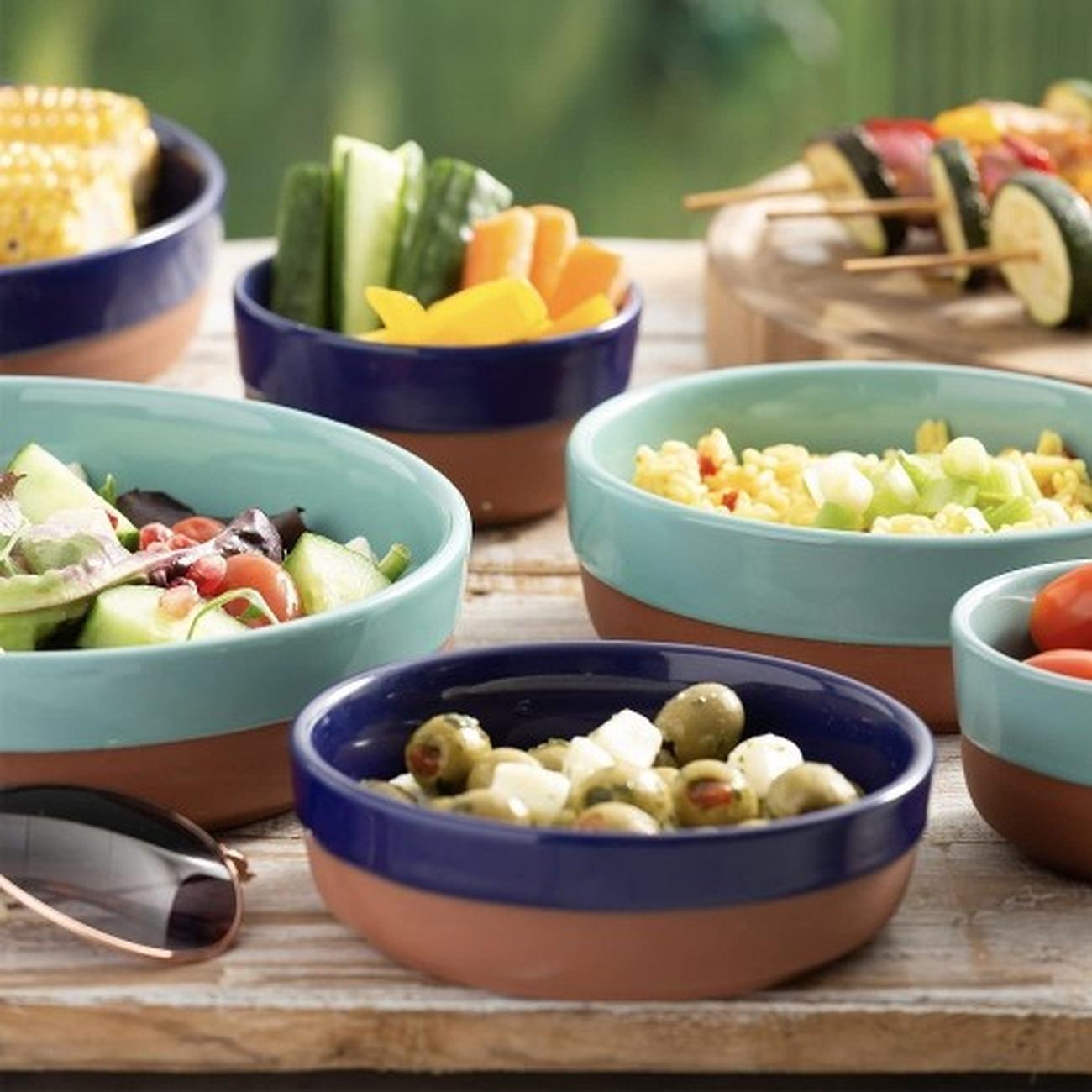 World Foods Terracotta Tapas Dish Navy 13cm, Typhoon