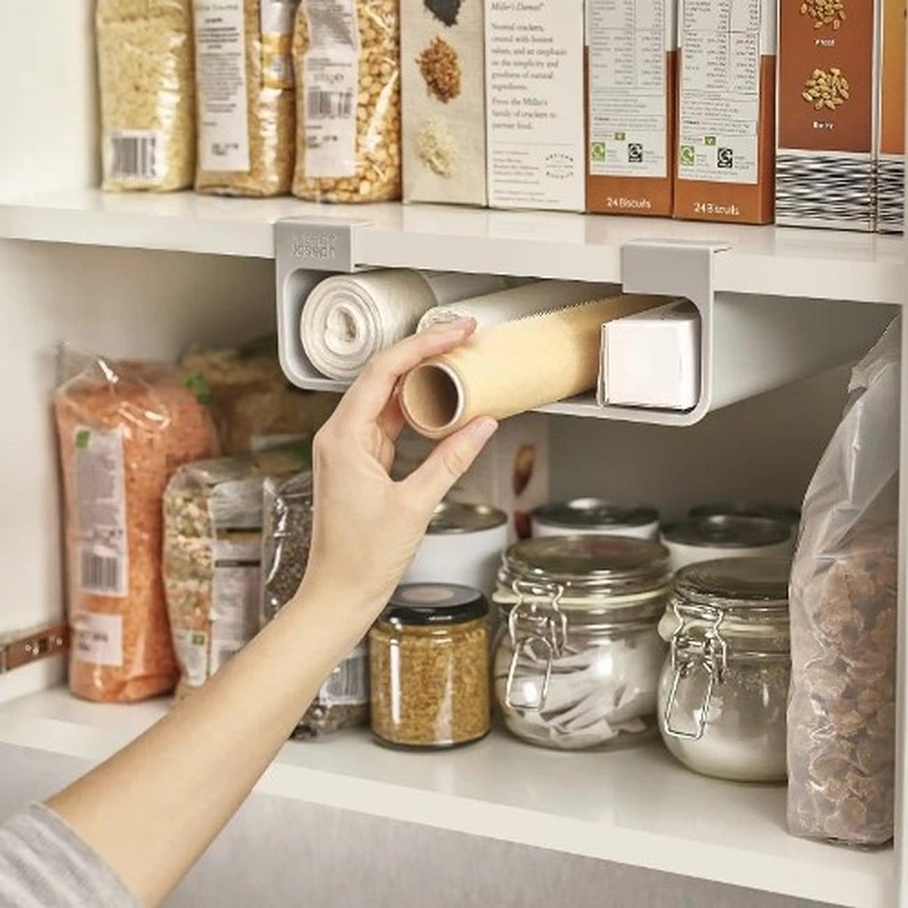 Joseph Joseph CupboardStore Film, Foil & Bag Organiser Grey