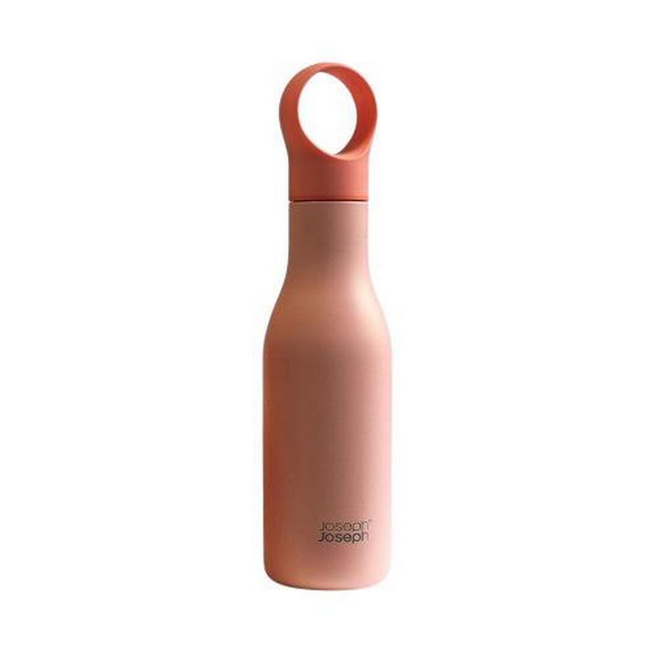 Joseph Joseph Loop Vacuum Insulated Water Bottle Coral 500ml