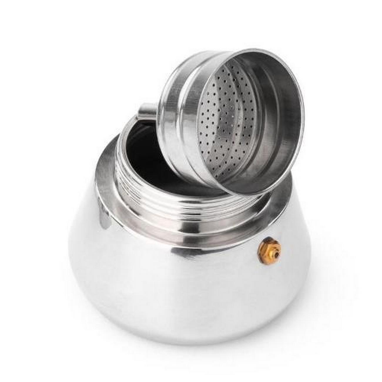 Leopold Vienna Trevi Espresso Maker Stainless Steel 4 cup