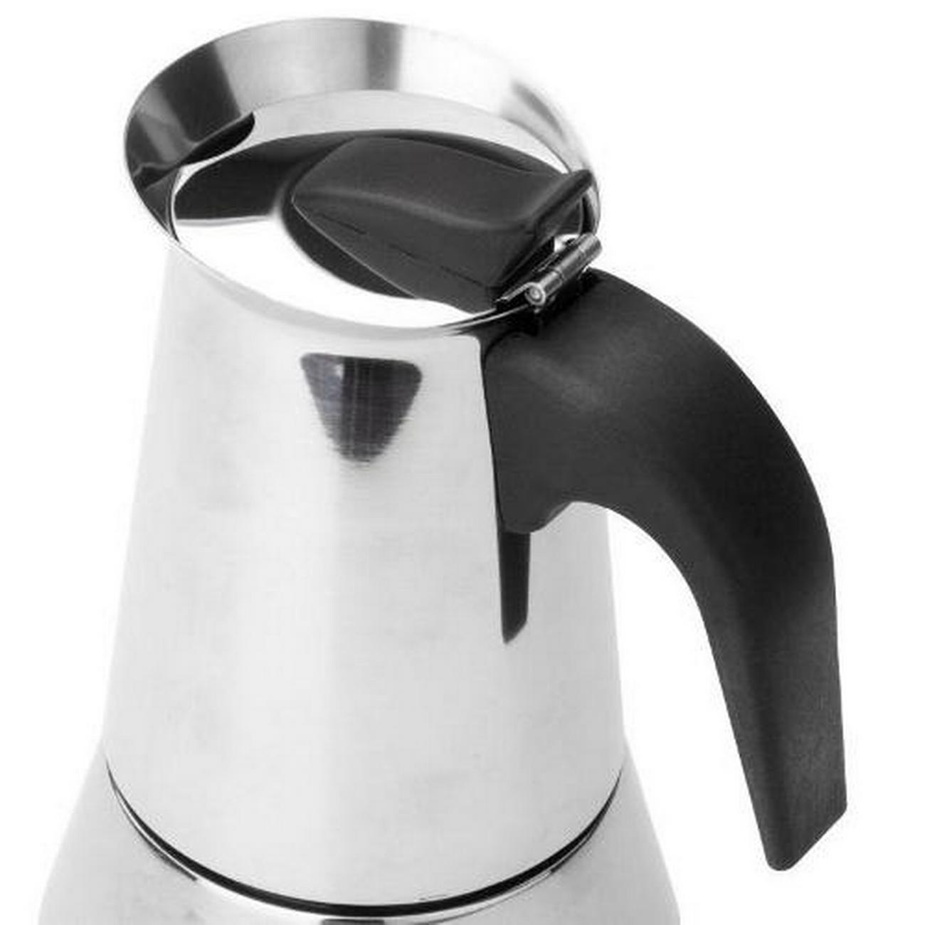 Leopold Vienna Trevi Espresso Maker Stainless Steel 4 cup