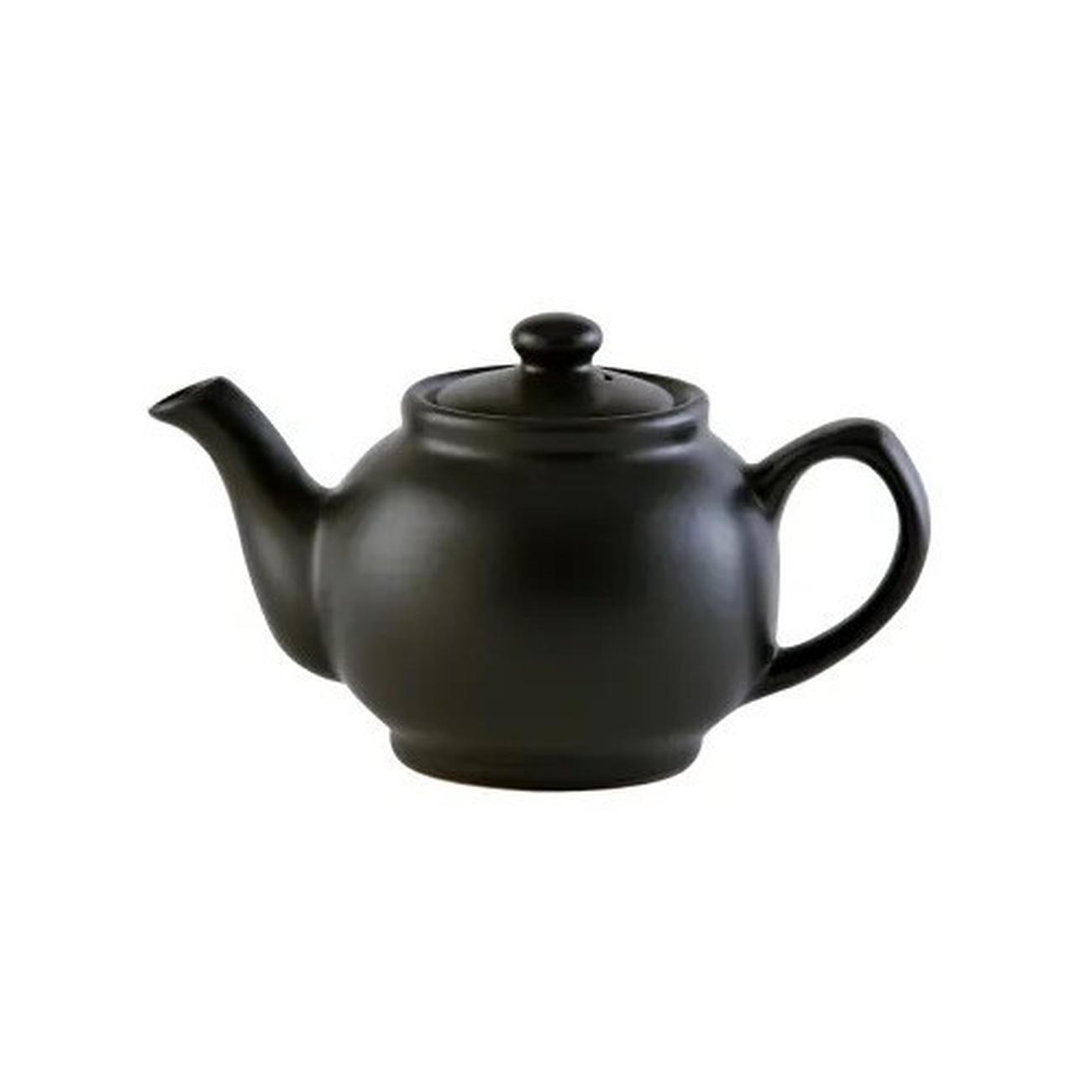 Price & Kensington Matte Black Teapot 2 Cup