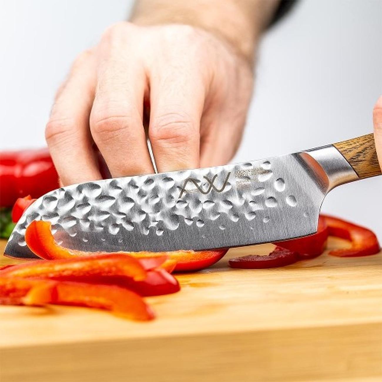 Rockingham Forge Ashwood Santoku Knife 18cm