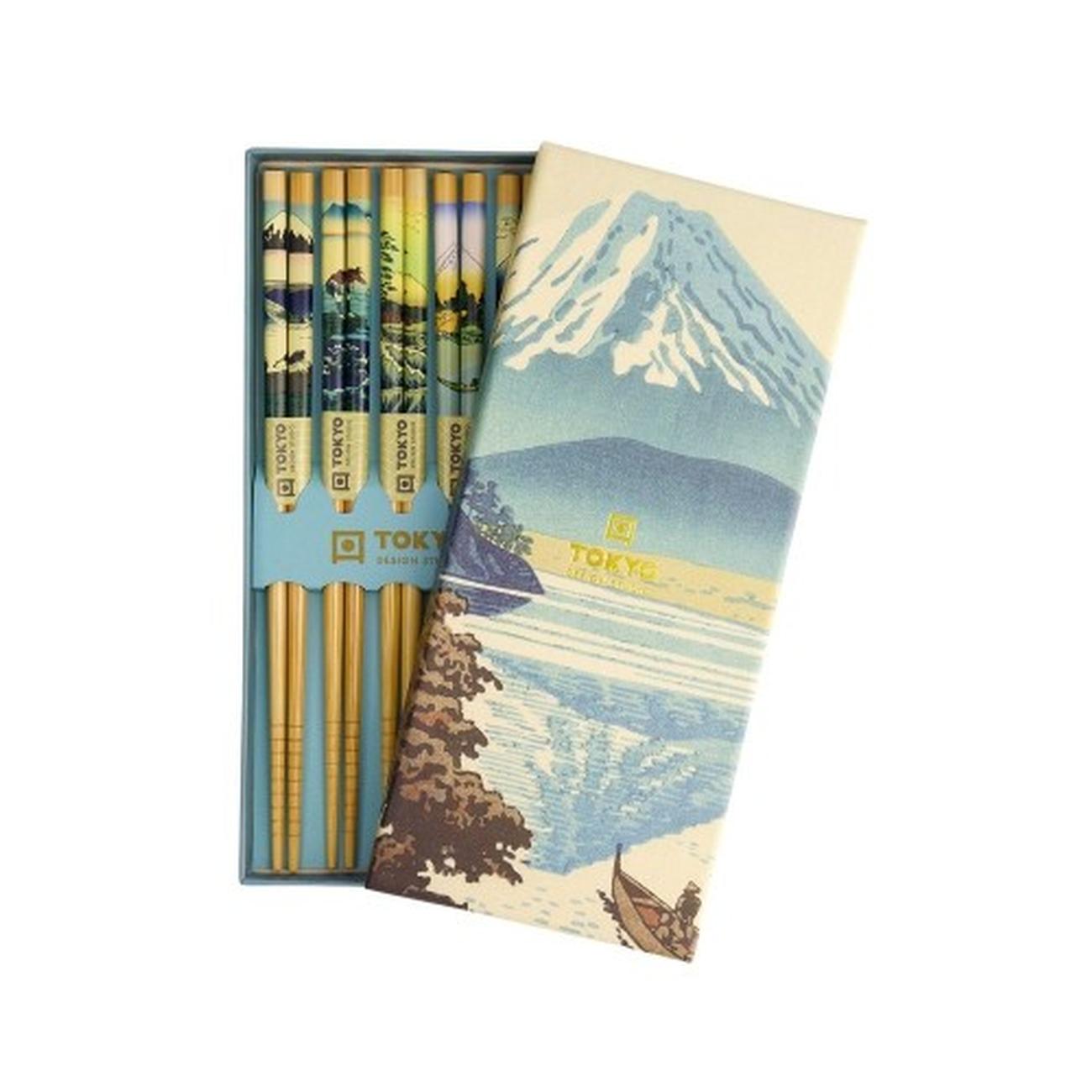 Tokyo Design Studio Fuji Chopstick Giftset 5