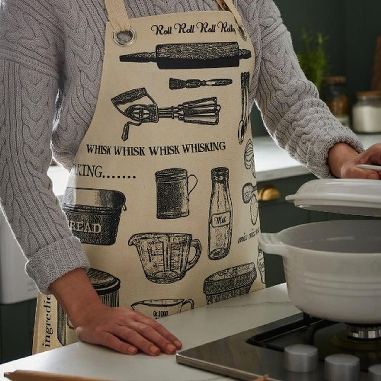 Ulster Weavers Baking Black Oil Cloth Apron