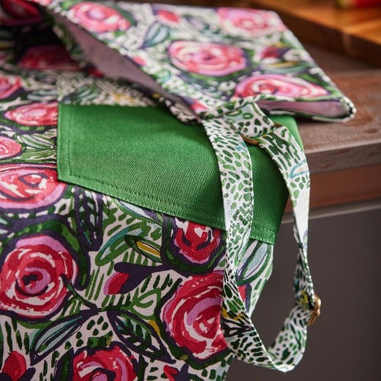 Ulster Weavers Rose Garden Apron Cotton