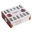 Gobel Stainless Steel Nozzles Set of 12