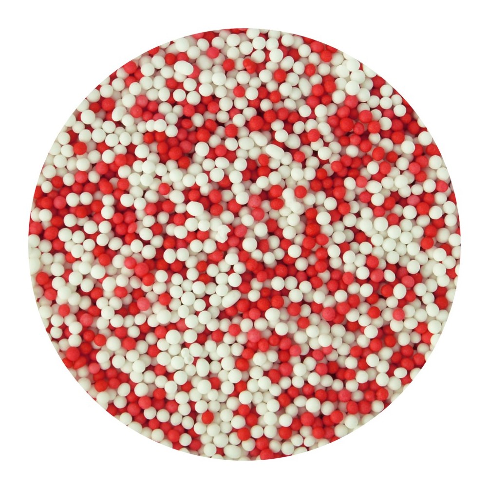 Scrumptious 100s & 1000s Red & White Sprinkles 90g