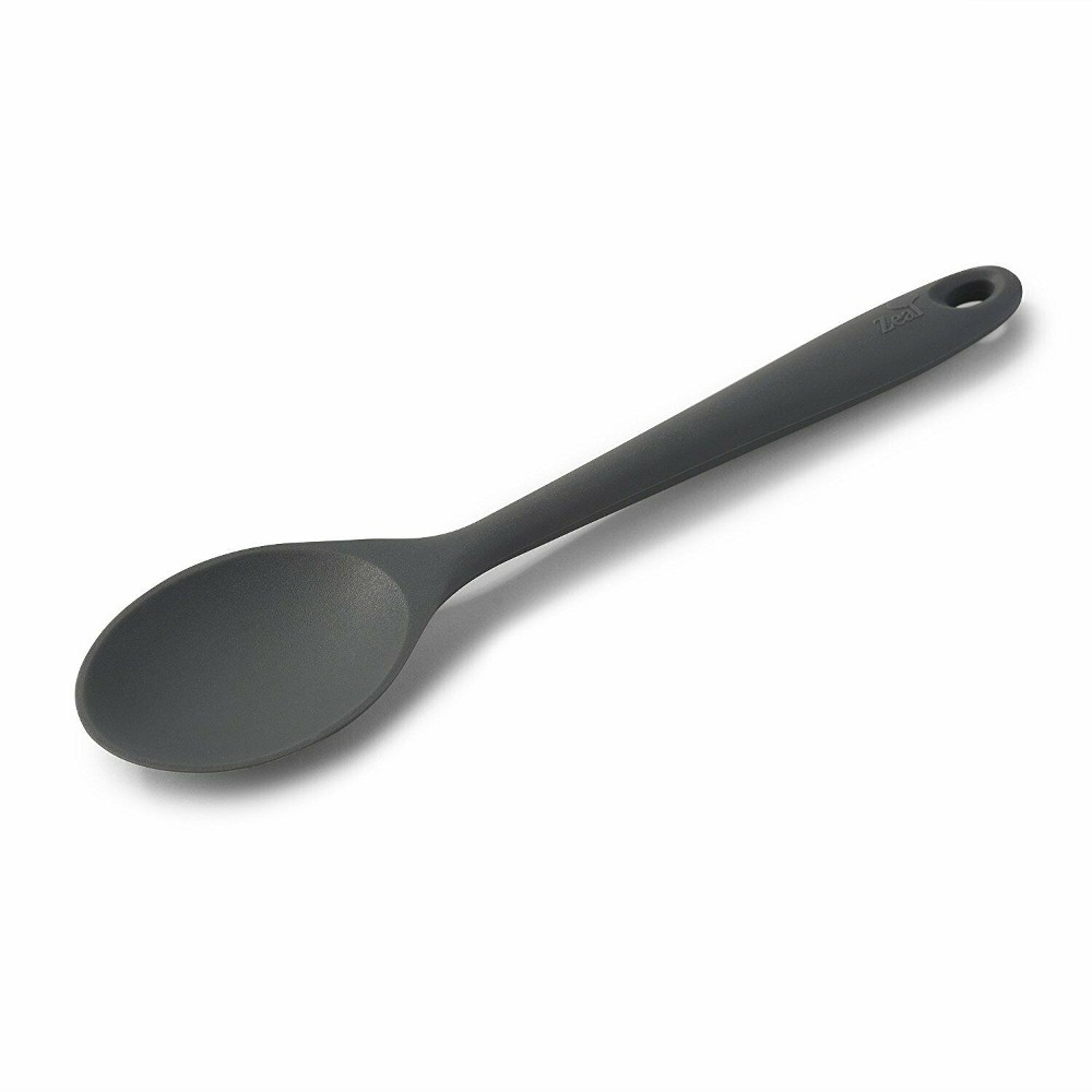 Zeal Silicone Non Stick Cooking Spoon Dark Grey