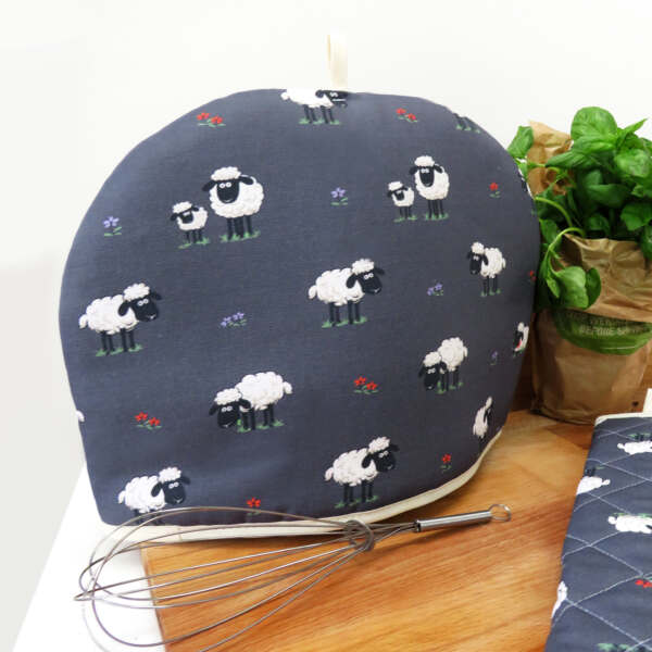 Fluffy Flock Sheep Tea Cosy