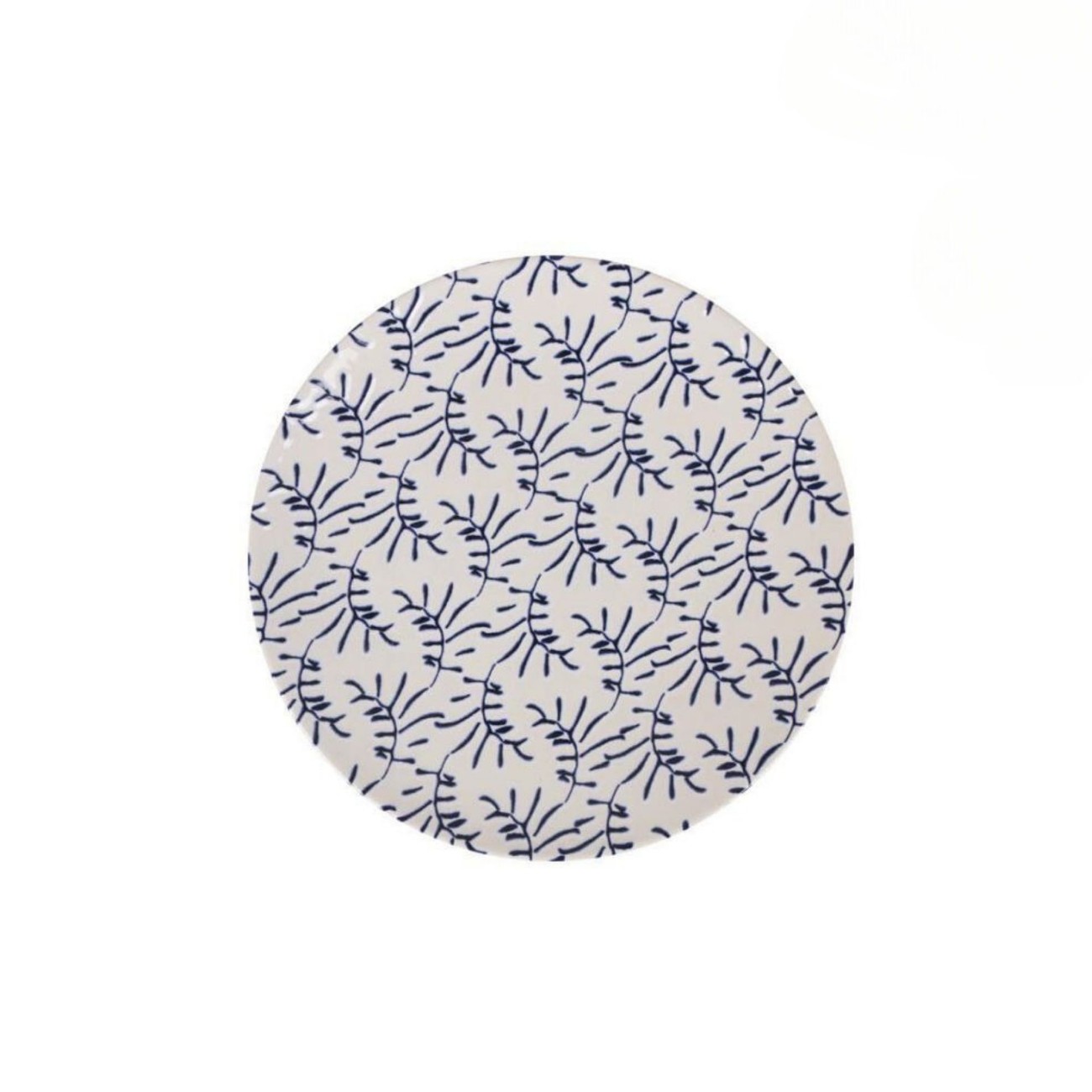 Virso Brillo Blue Flora Dessert Plate 20cm