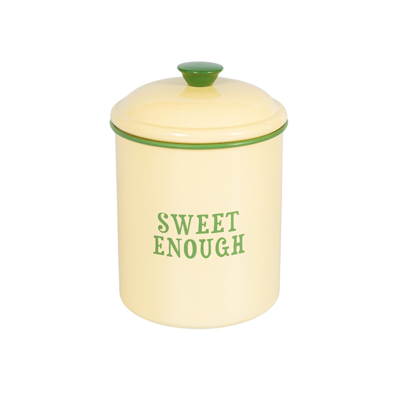 Yvonne Ellen Enamel Storage Tin Sugar