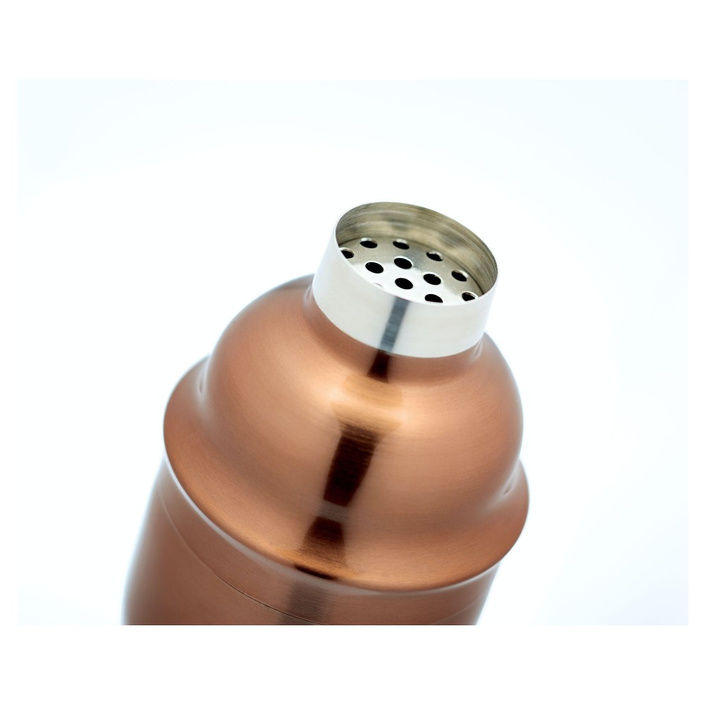 BarCraft Copper Finish Cocktail Shaker 500ml