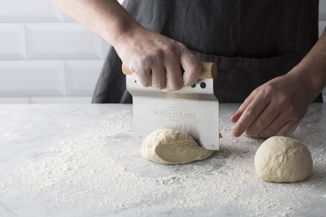 Innovative Kitchen 4-in-1 Bench Scraper by Mason Cash