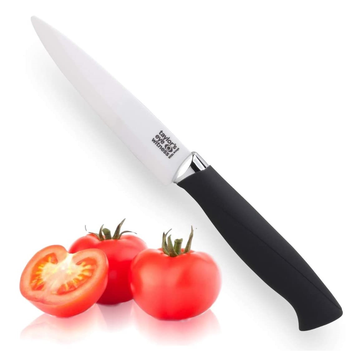 Taylor's Eye Witness Ceramic Paring Knife with Sheath