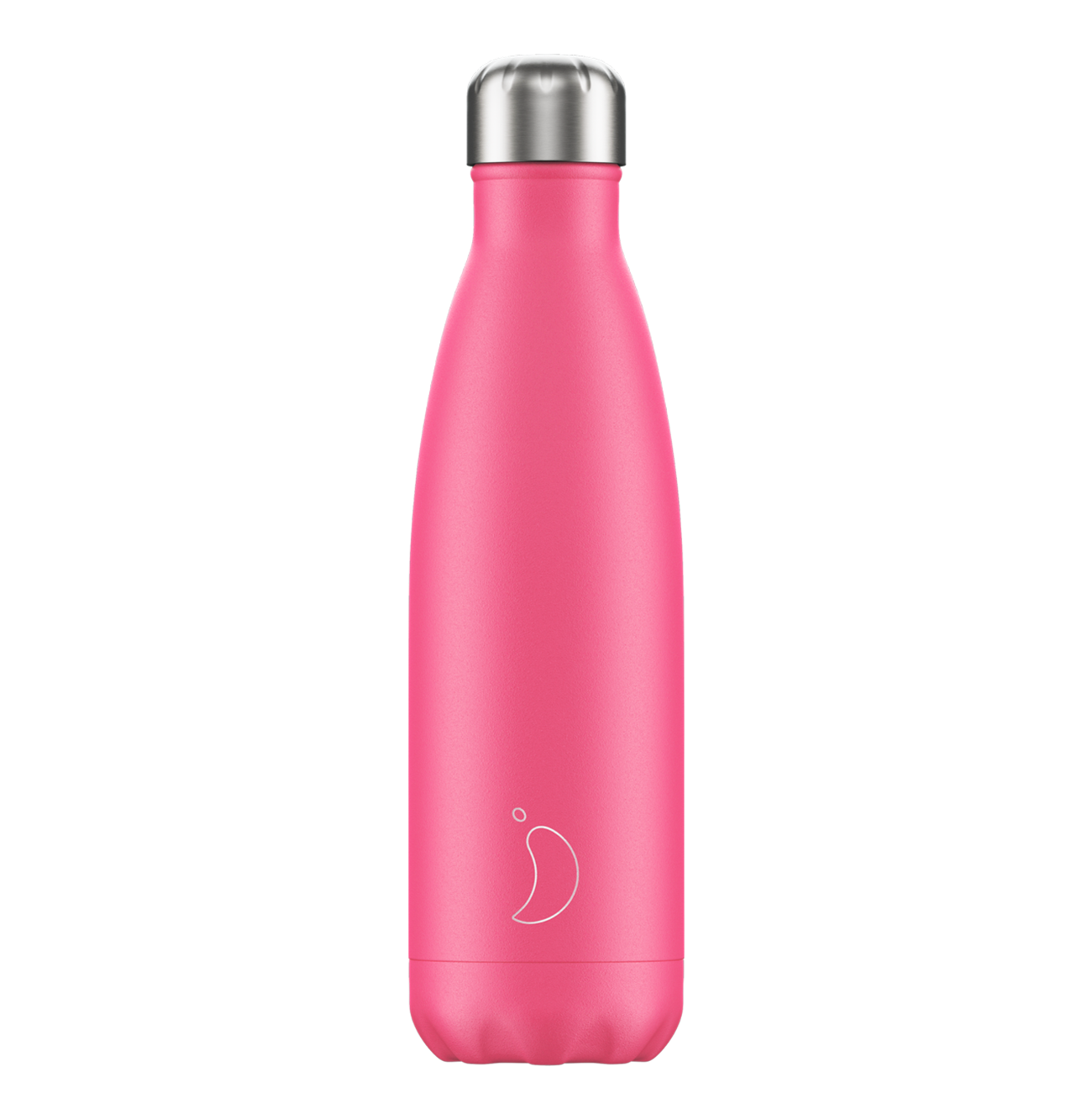 Chilly's 500ml Water Bottle Neon Pink