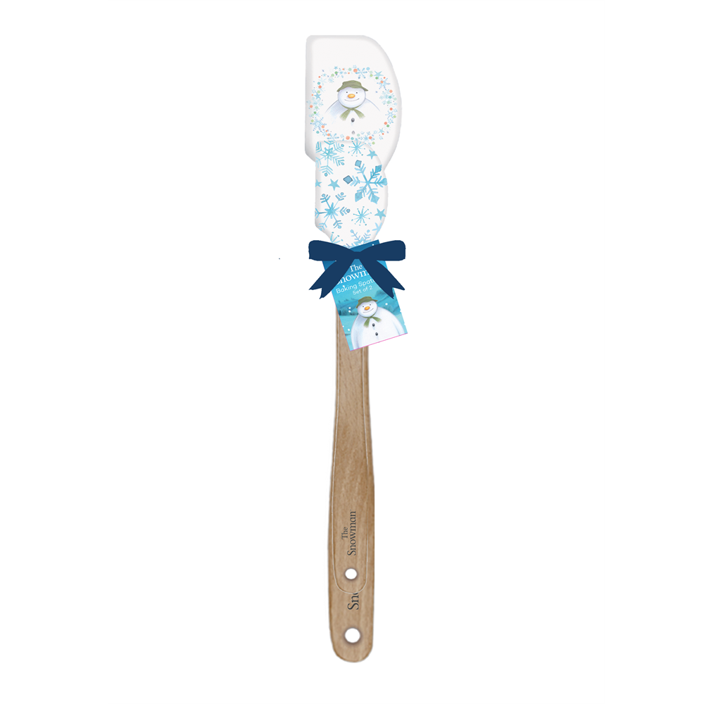 The Snowman Set of 2 Christmas Spatulas Whitehite