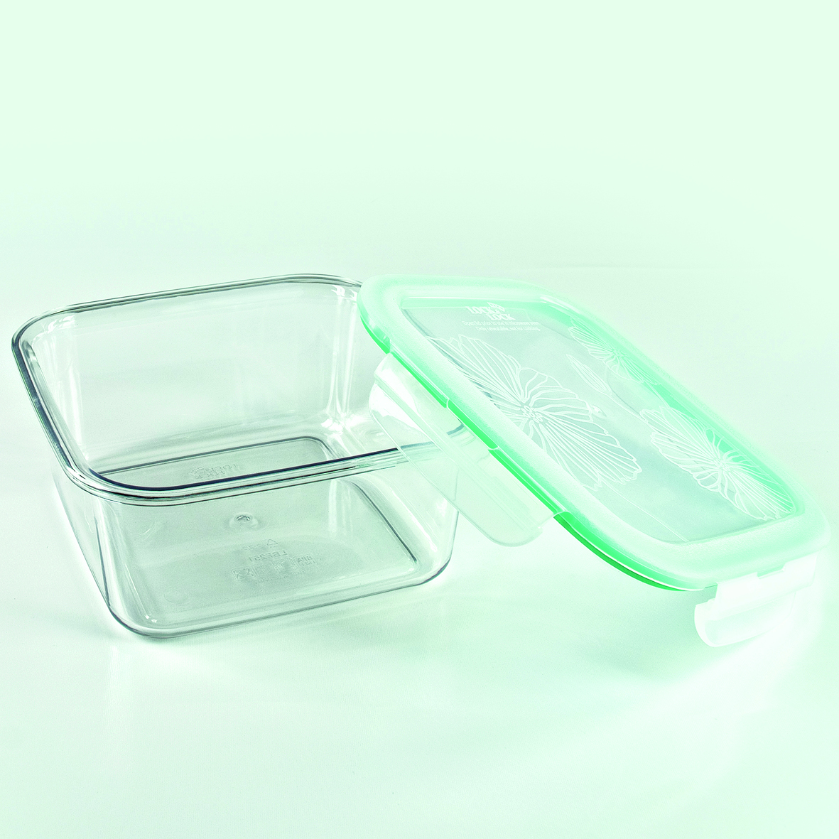 Lock & Lock Clearly Square Container 930ml