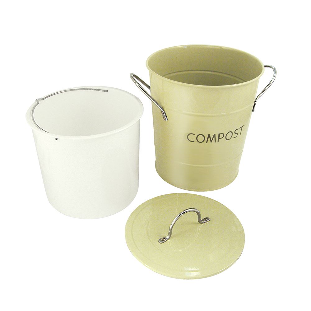Eddingtons Compost Pail Stainless Steel