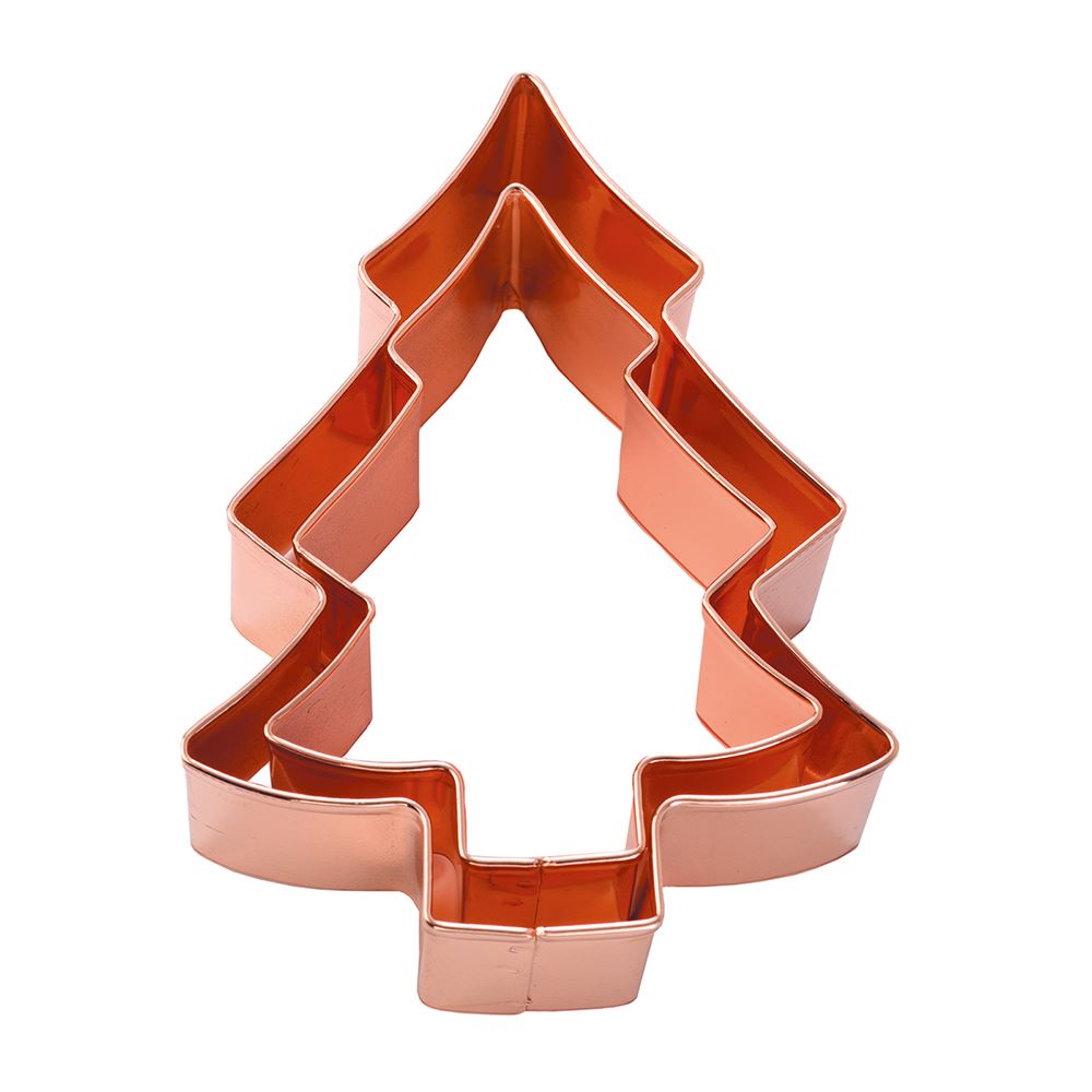 Eddingtons Copper Christmas Tree Cutters 2pc
