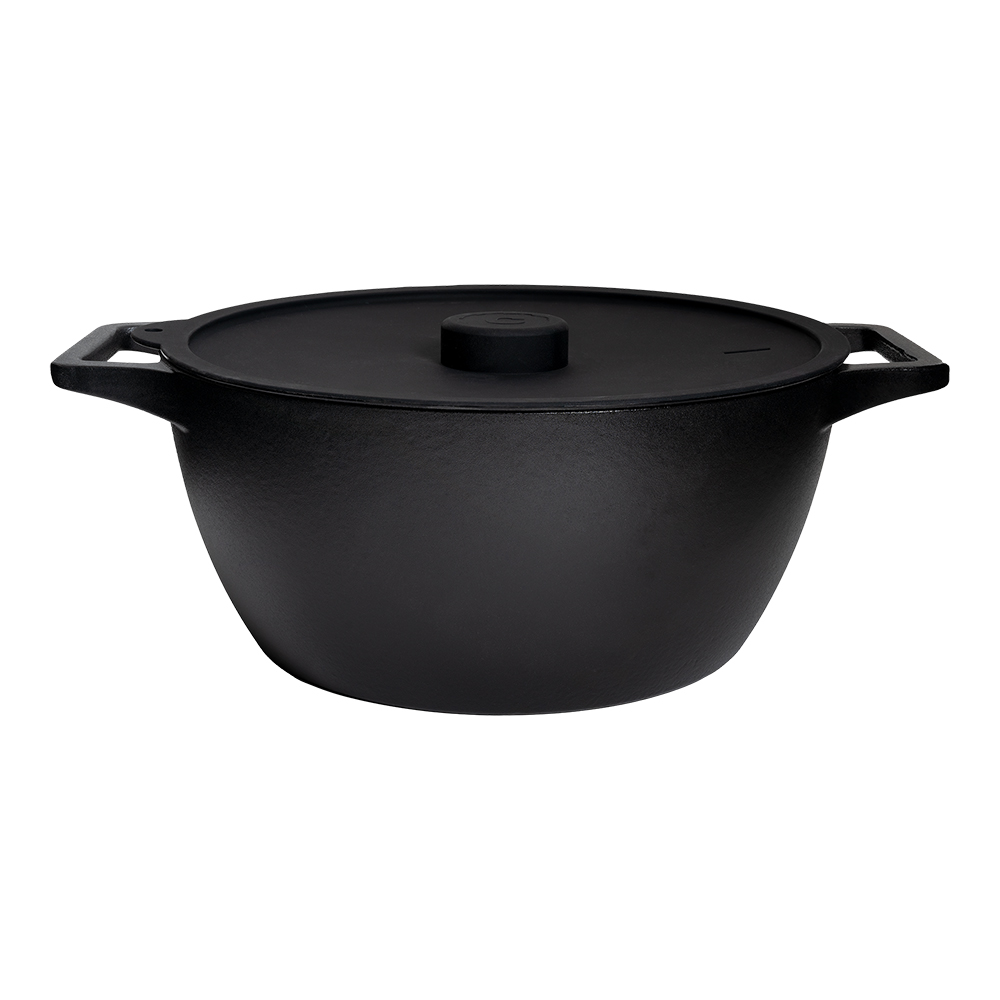 CrushGrind® KIM_BO 4-in-1 Cast Iron Pot