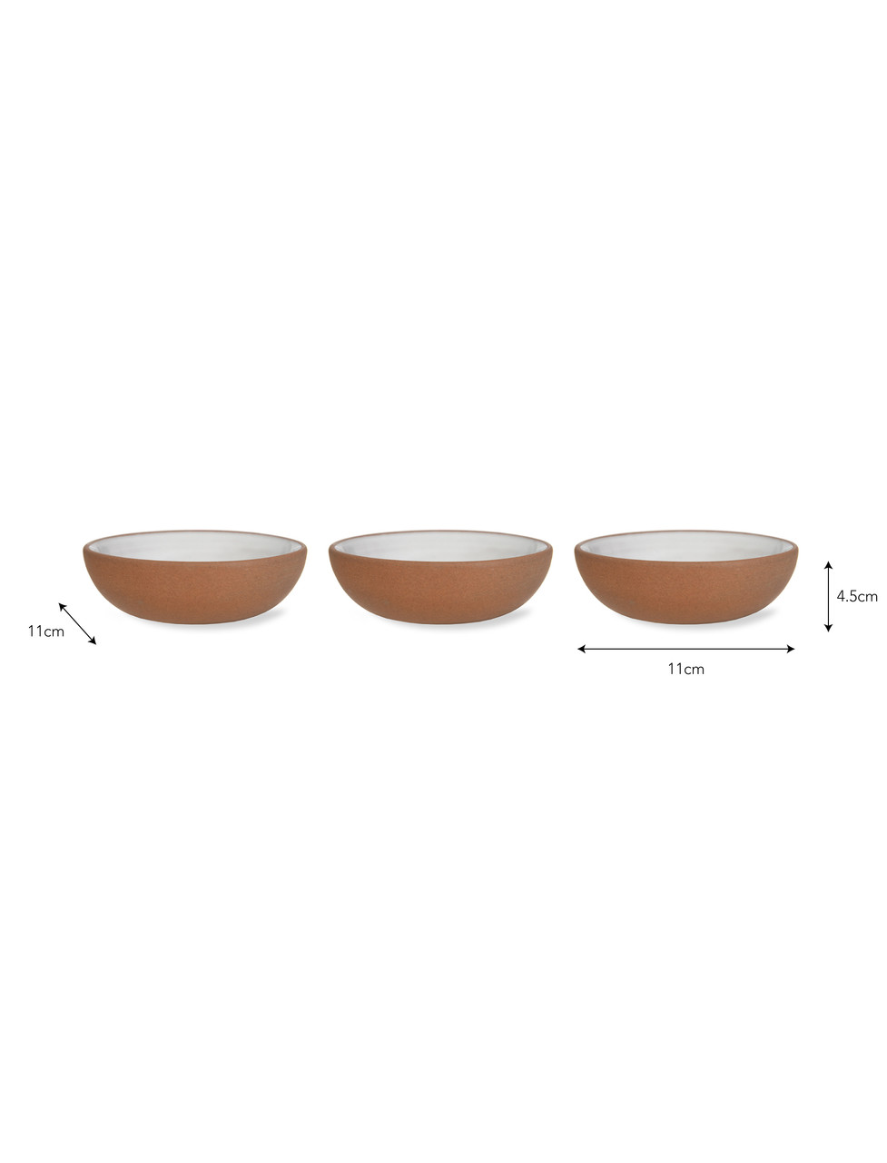 Garden Trading Enstone Set of 3 Nibble Bowls