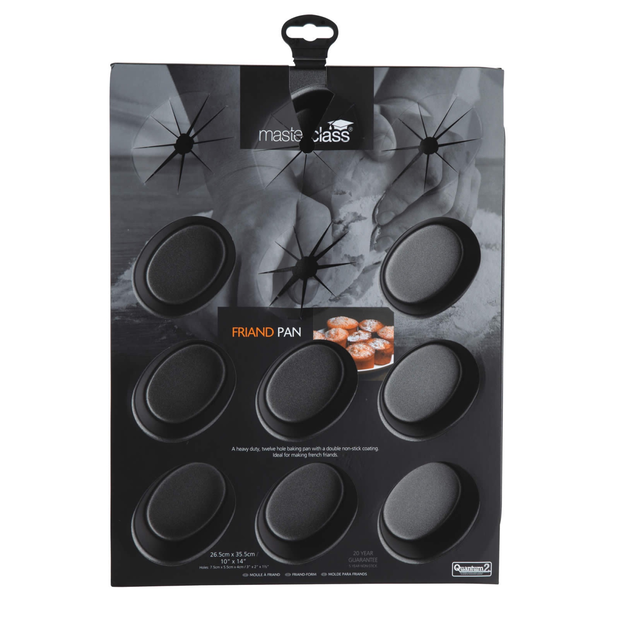 MasterClass Non-Stick 12 Hole Friand Pan