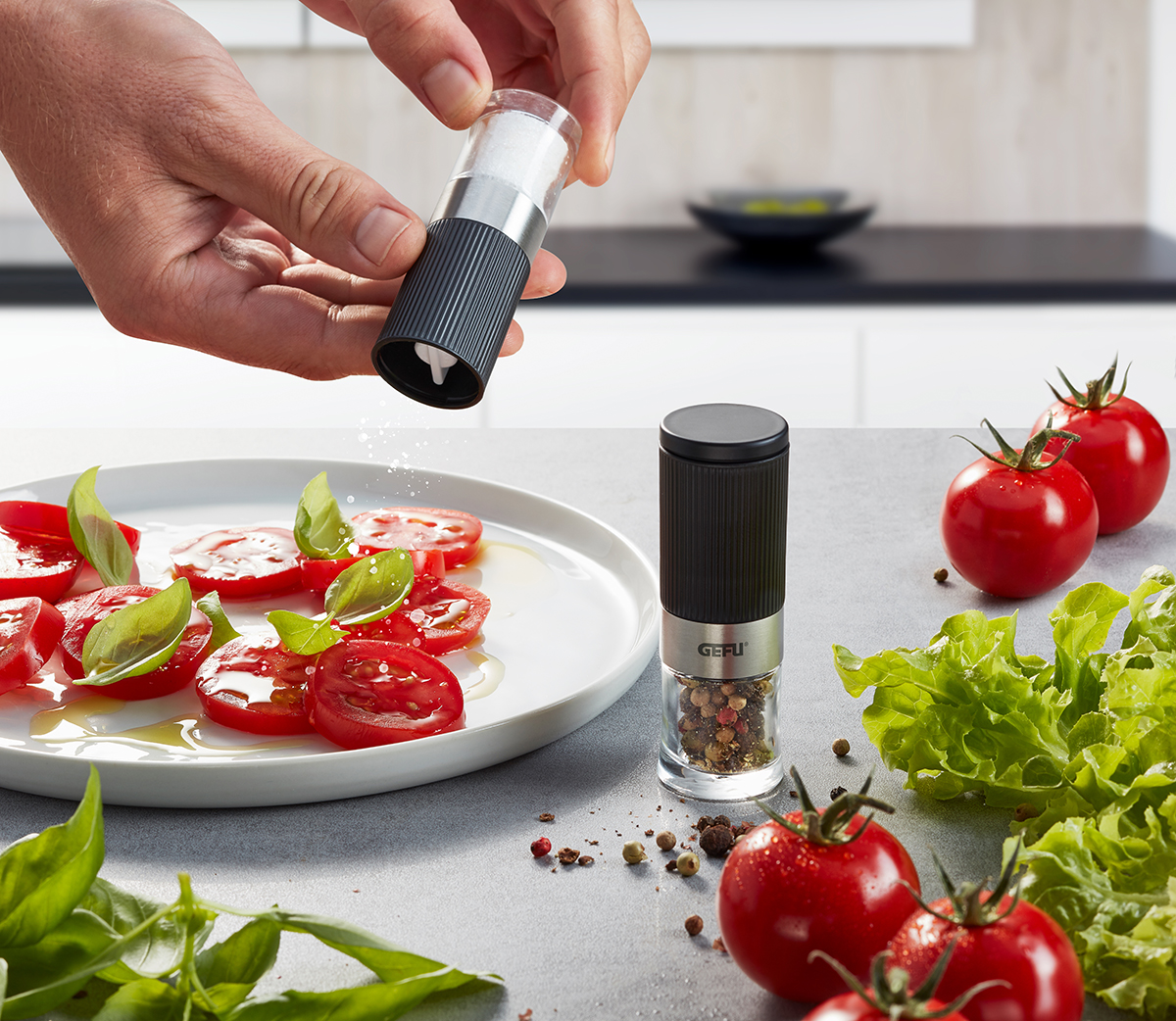 Gefu Mini Salt or Pepper Mill