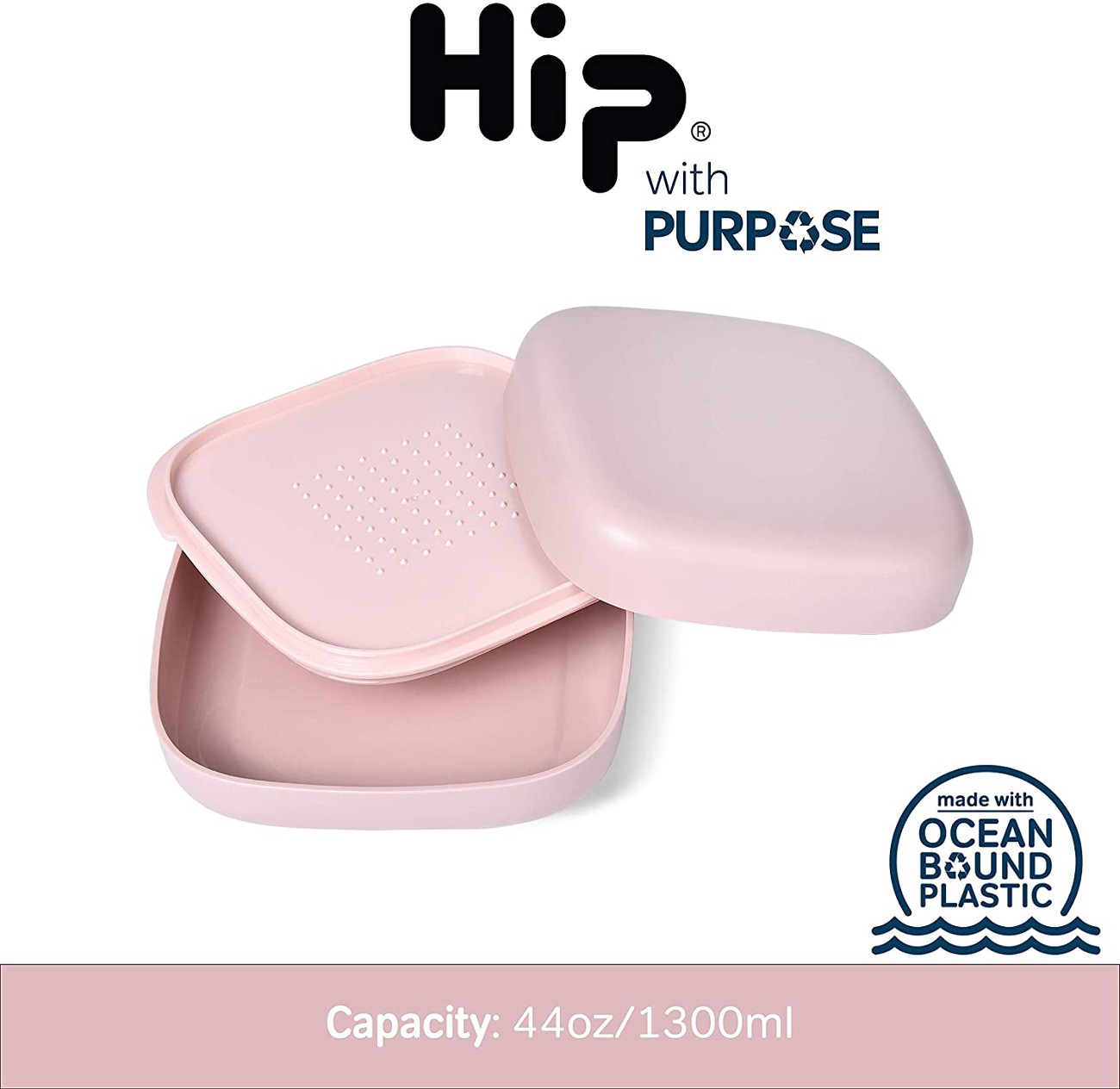 HIP Bento Box Dusty Pink