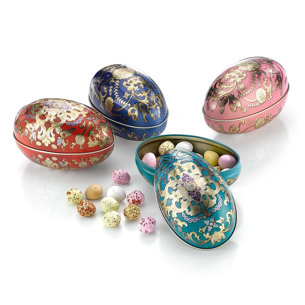 Russian Imperial Egg Storage Tin