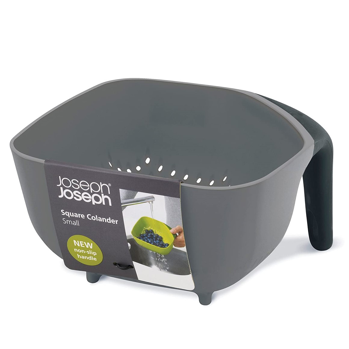 Joseph Joseph Square Colander Grey