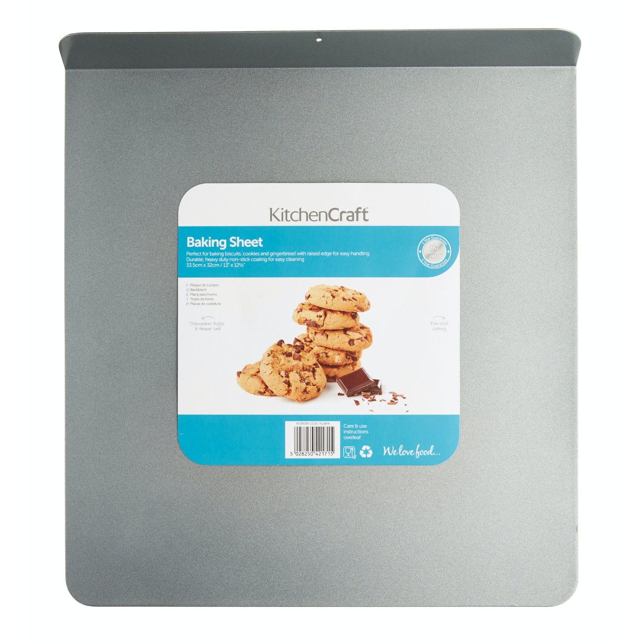 KitchenCraft Non-Stick Baking Sheet 33.5x33cm