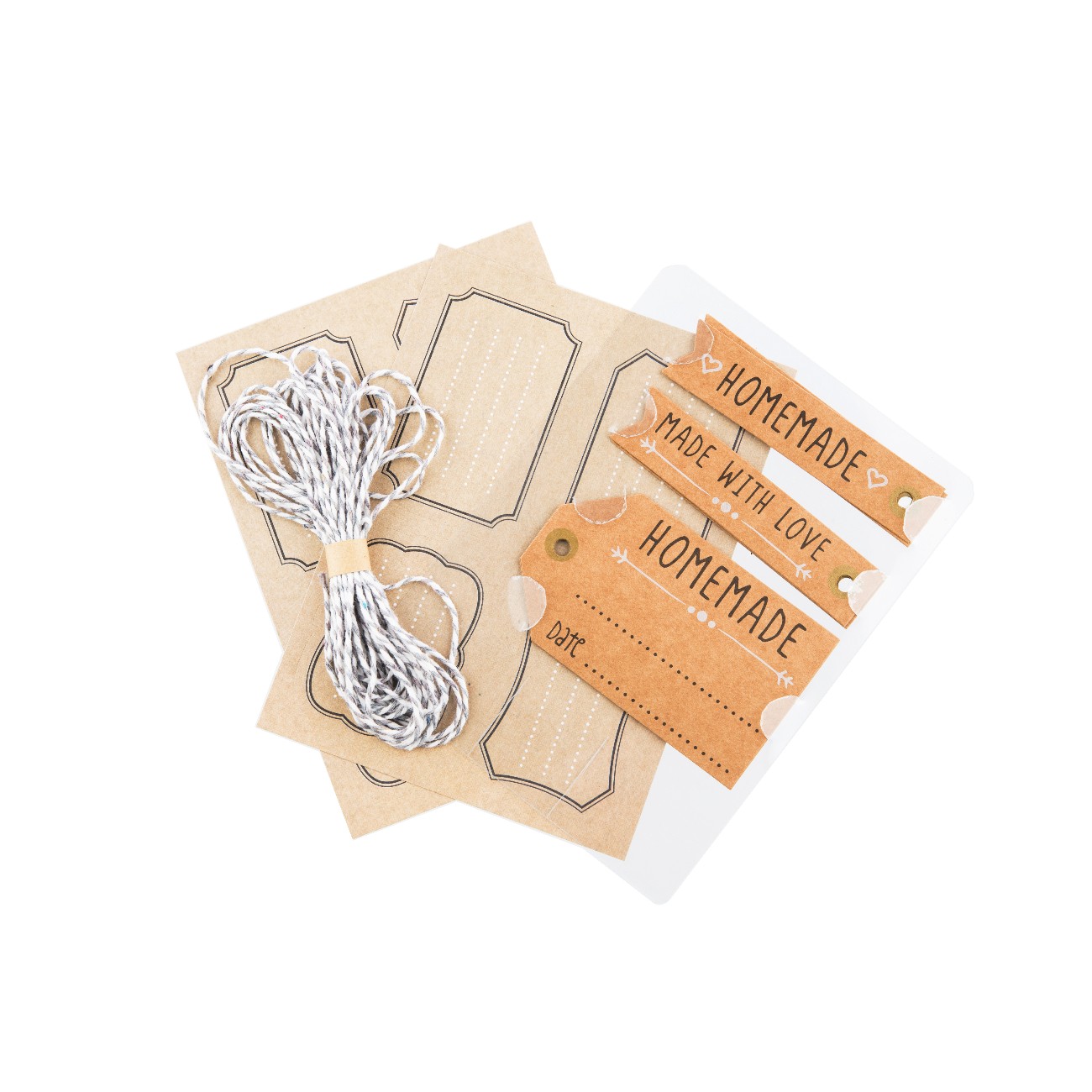 Kitchen Pantry 12pc Tag & Label Set