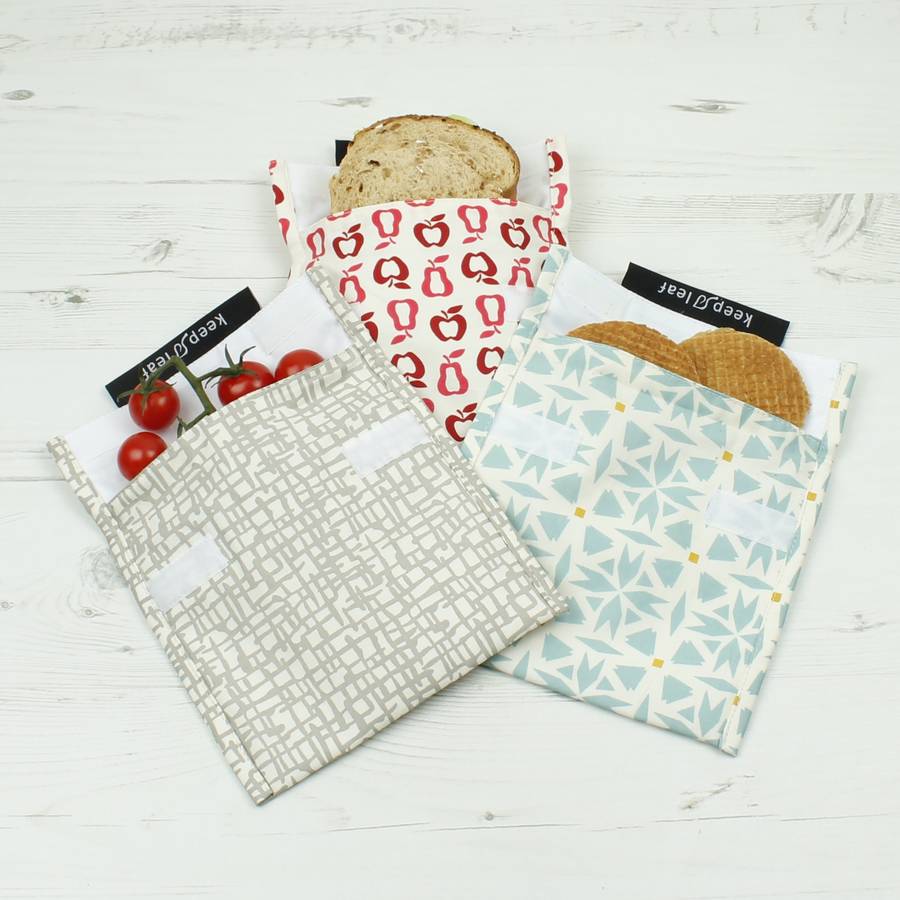 Keep Leaf Reusable Baggie Large New Fruit