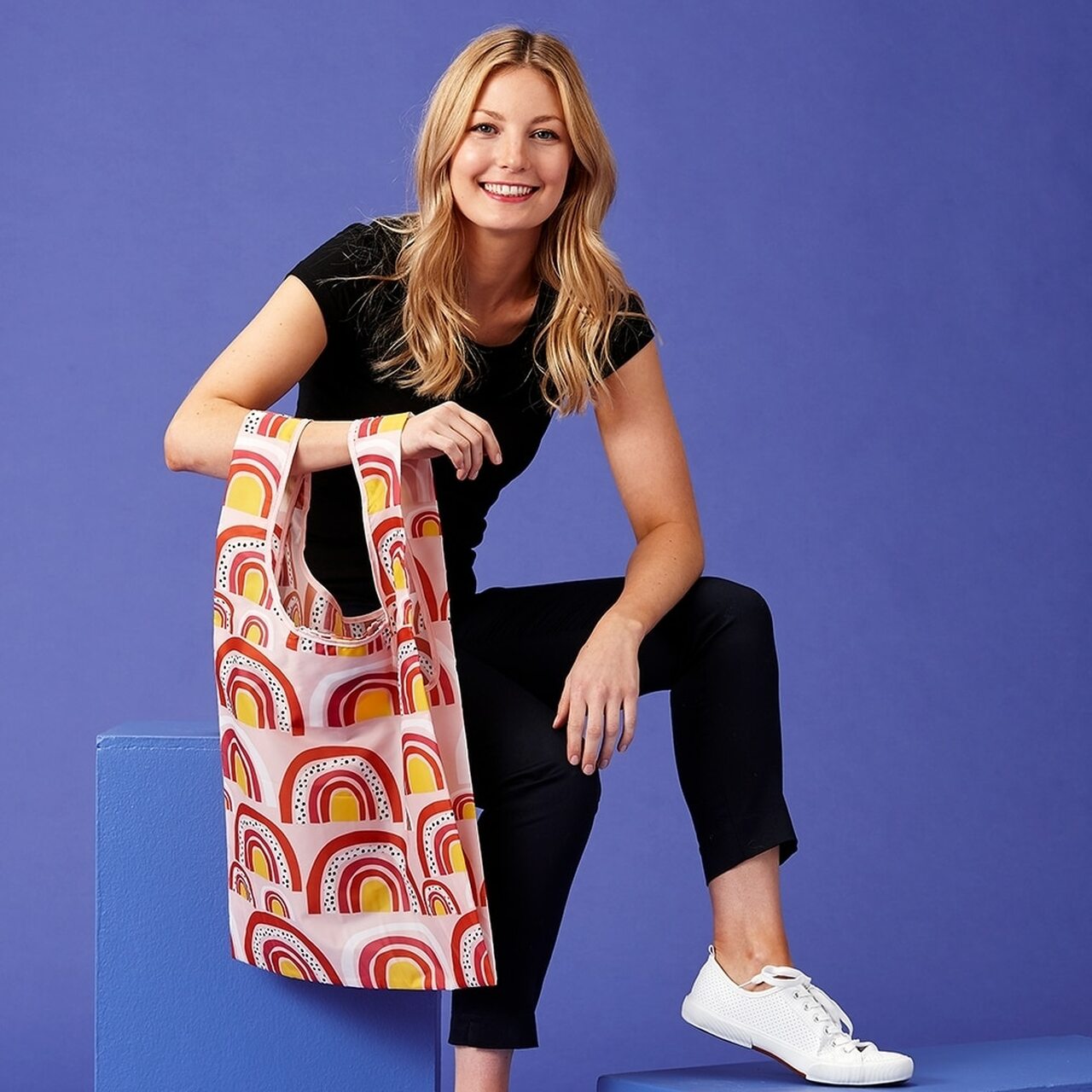 Ladelle Eco Recycled Bag Rainbows
