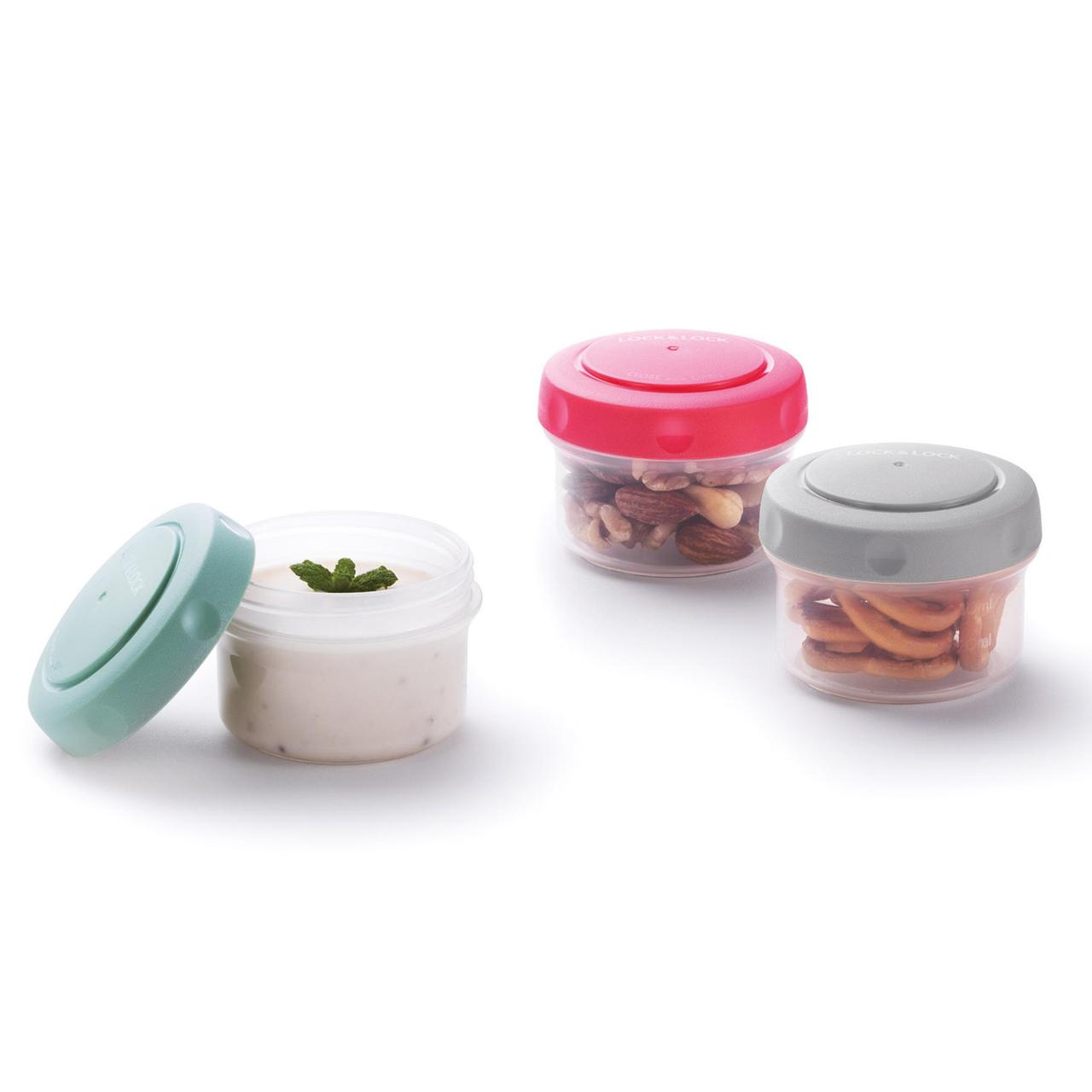 Lock n Lock Mini Pots 3pc Containers Set