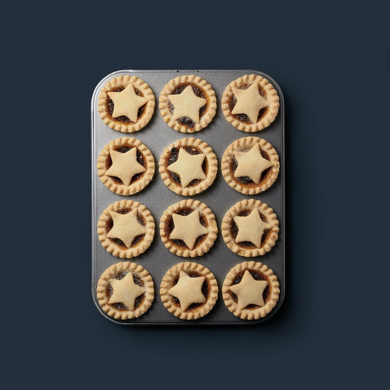 MasterClass Non-Stick 12 Hole Shallow Pan