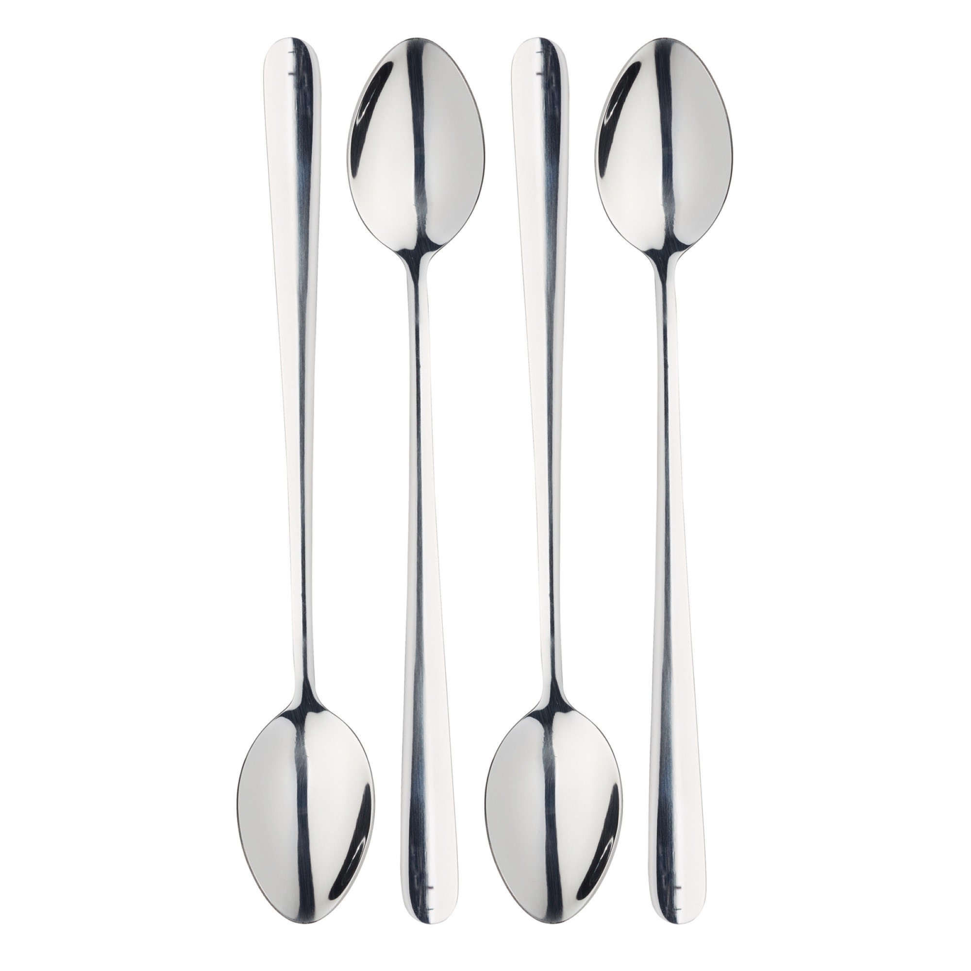 MasterClass Stainless Steel Latte Spoons Set of 4