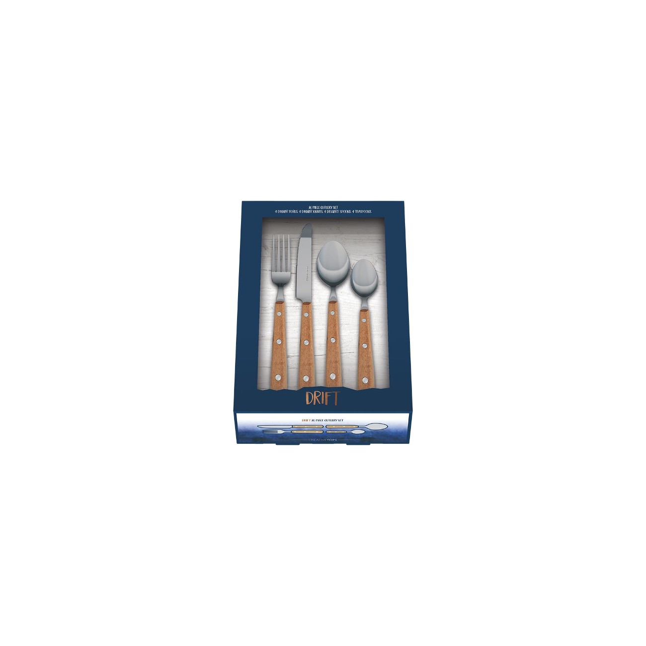 Mikasa Drift 16pc Cutlery Set
