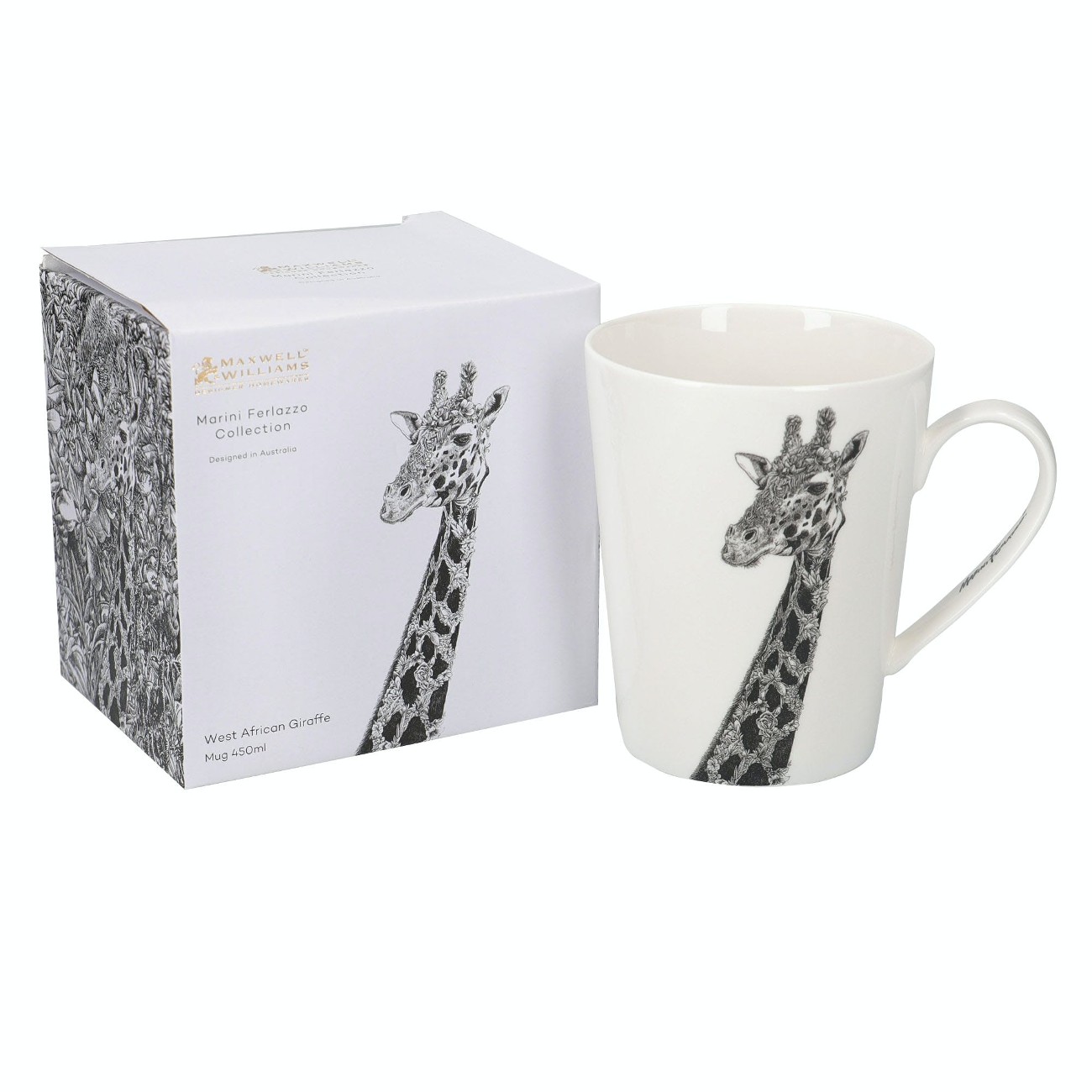 Maxwell & Williams Marini Ferlazzo 450ml Giraffe Mug