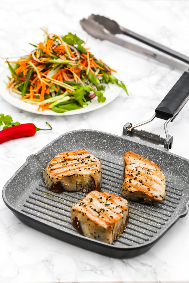 MasterClass Cast Aluminium Square Grill Pan 24cm