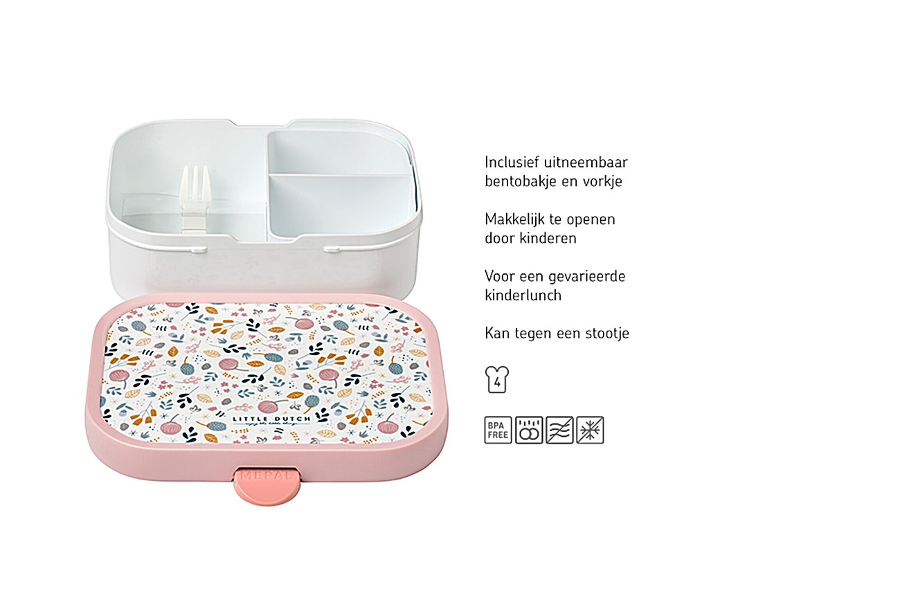 Mepal Lunch Box Campus Spring Flowers