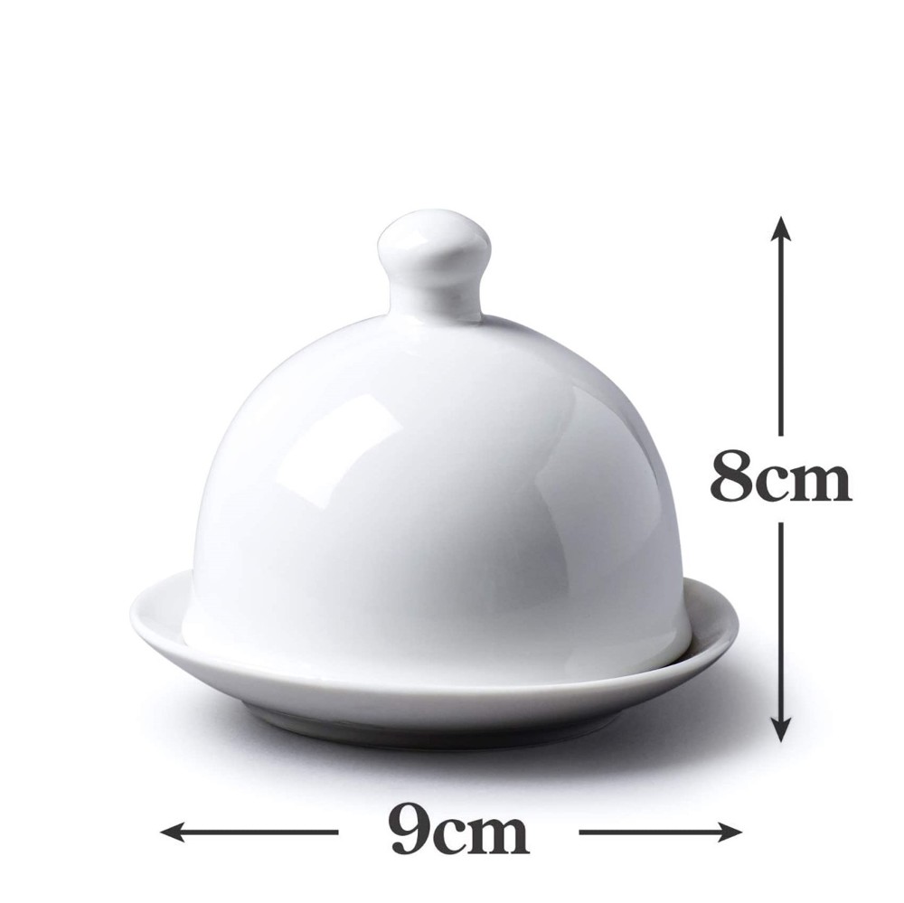 W M Bartleet & Sons Mini Butter Pat with Lid 9cm
