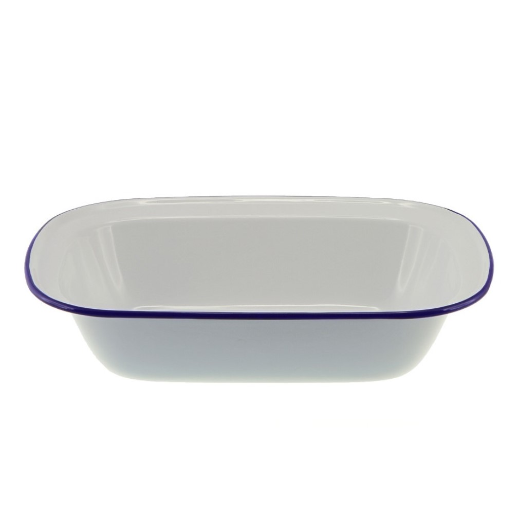 Falcon Enamel Oblong Pie Dish 32cm