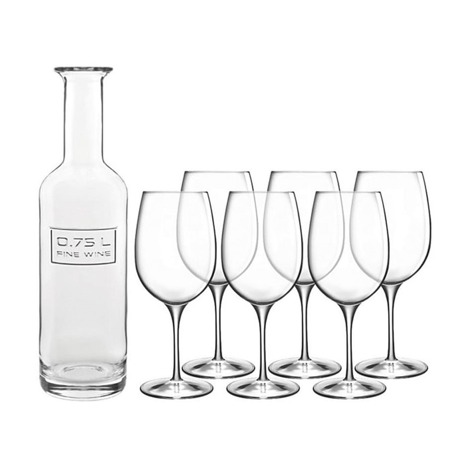 Luigi Bormioli Optima 7pc Wine Sommelier Set