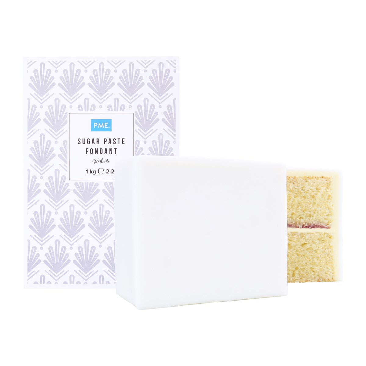 PME Ready to Use Sugar Paste White 1kg