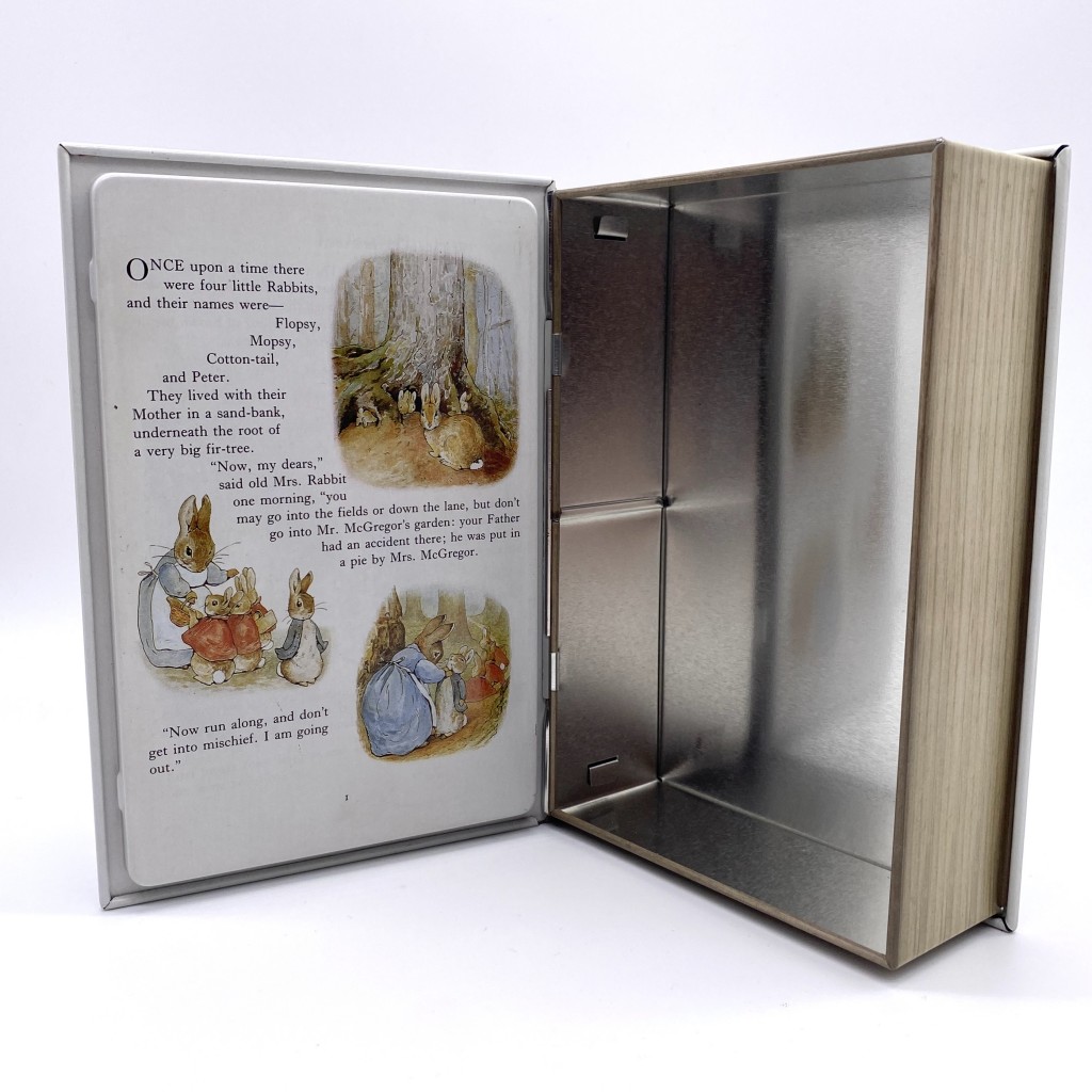Peter Rabbit Book Tin, Biscuit Tin