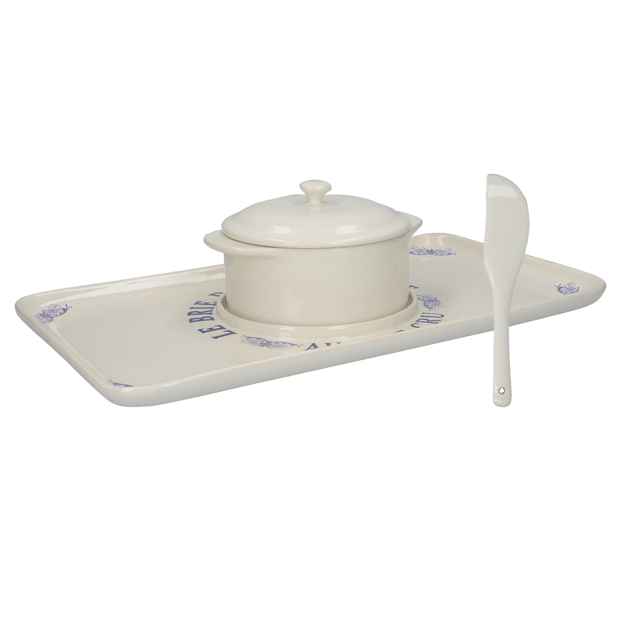 Creative Tops Gourmet Cheese Platter And Baker Set