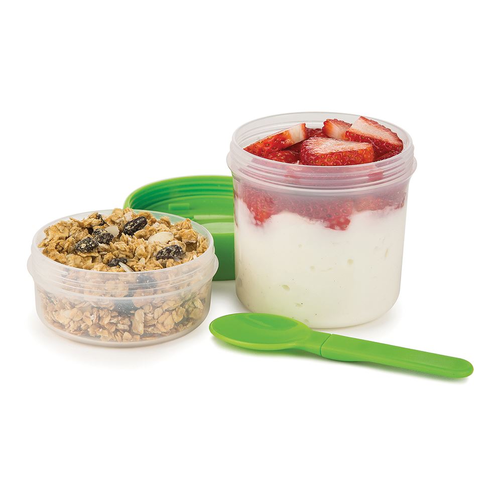 Progressive Flip & Go Snack Stack Green